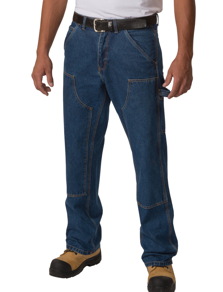 1993 Logger Fit Heavy Duty Jeans with Double Reinforced Knee - Stone ...