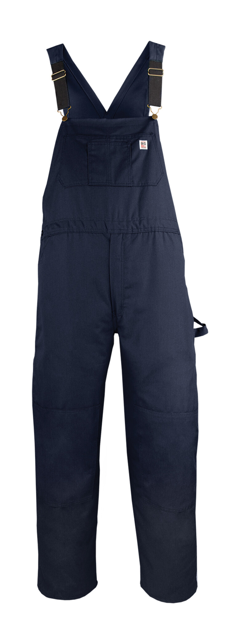 178NAY Unlined Industrial Bib Overall - Navy - BB Work Clothes - BIG ...