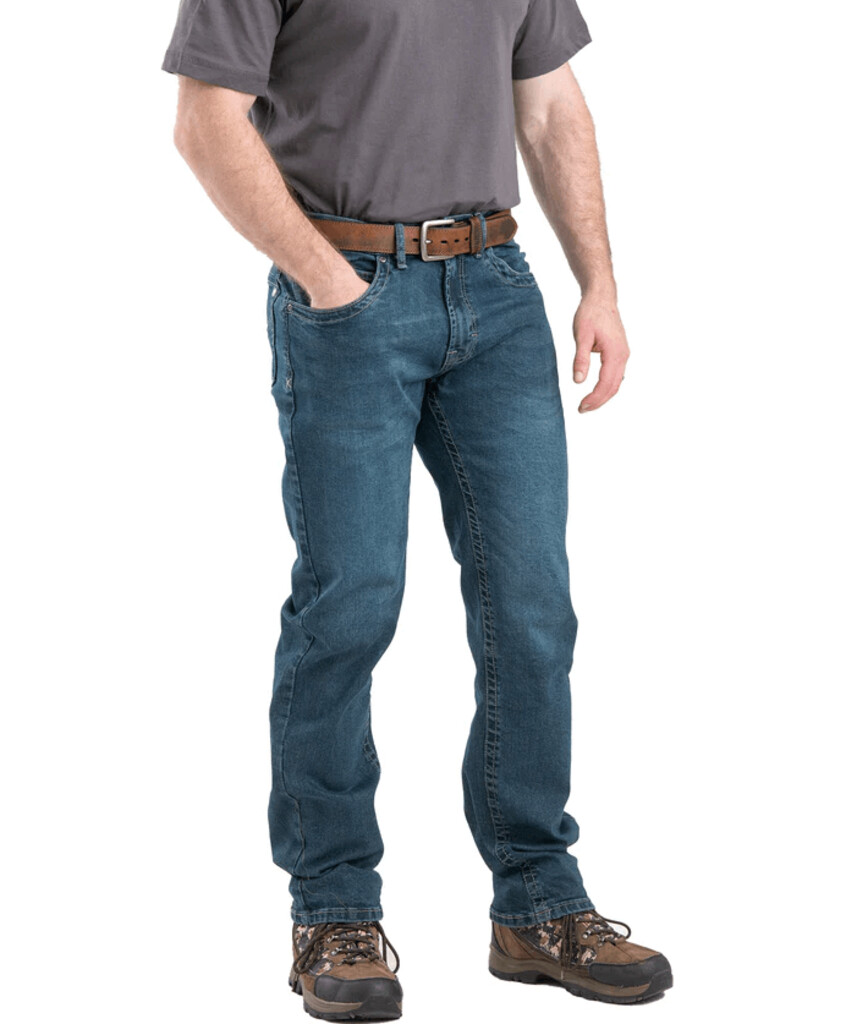 P624GRA Highland Flex Relaxed Fit Straight Leg Jean - Granite - Berne ...