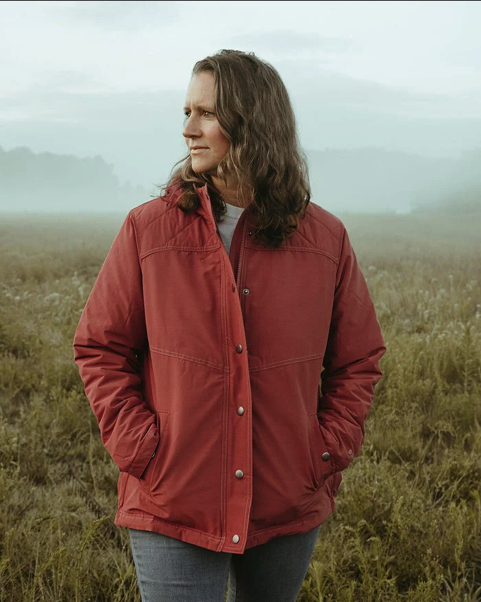 WHJ45MLA Women's Softstone Micro-Duck Hooded Coat - Marsala - Berne ...