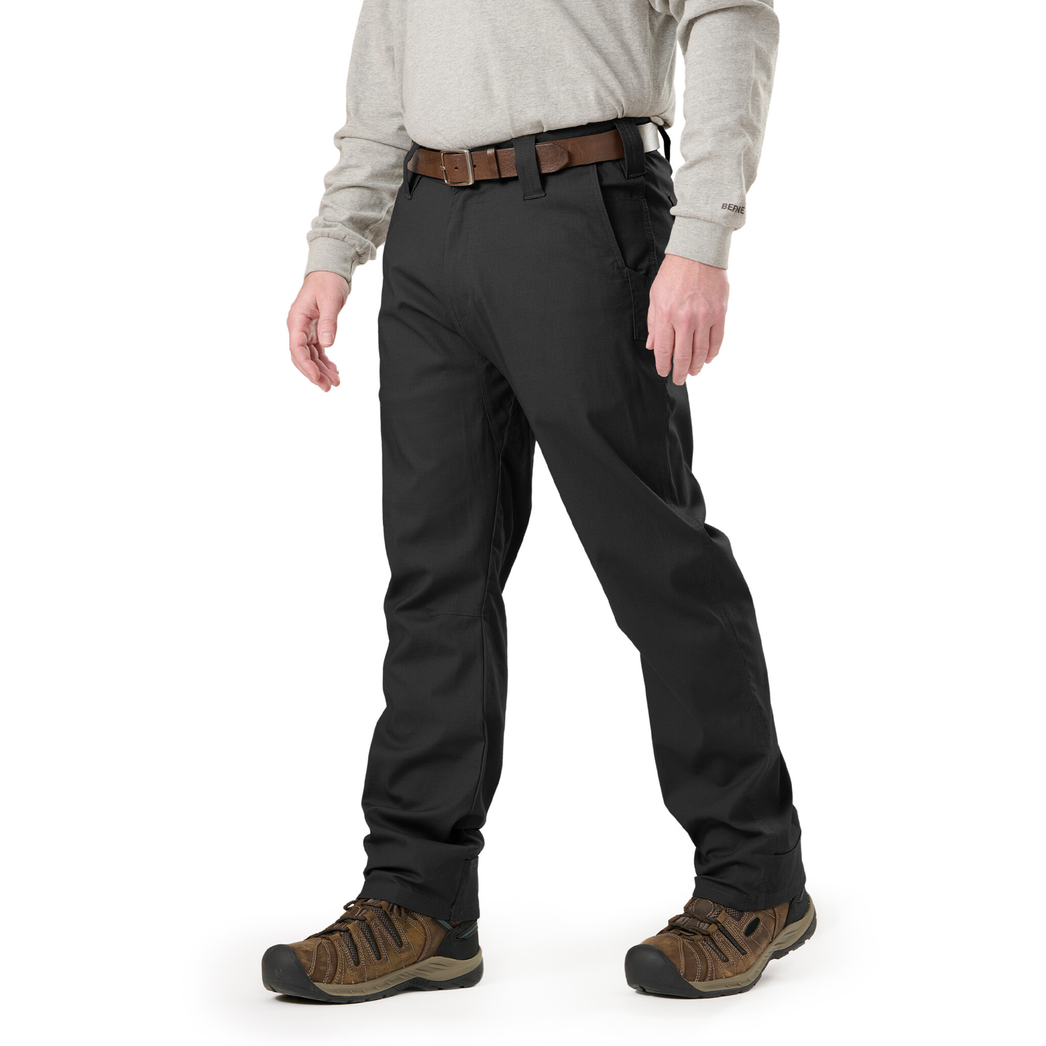 P918BK Highland FLEX Ripstop Pant, Straight Leg, NEW Waistband - Black ...