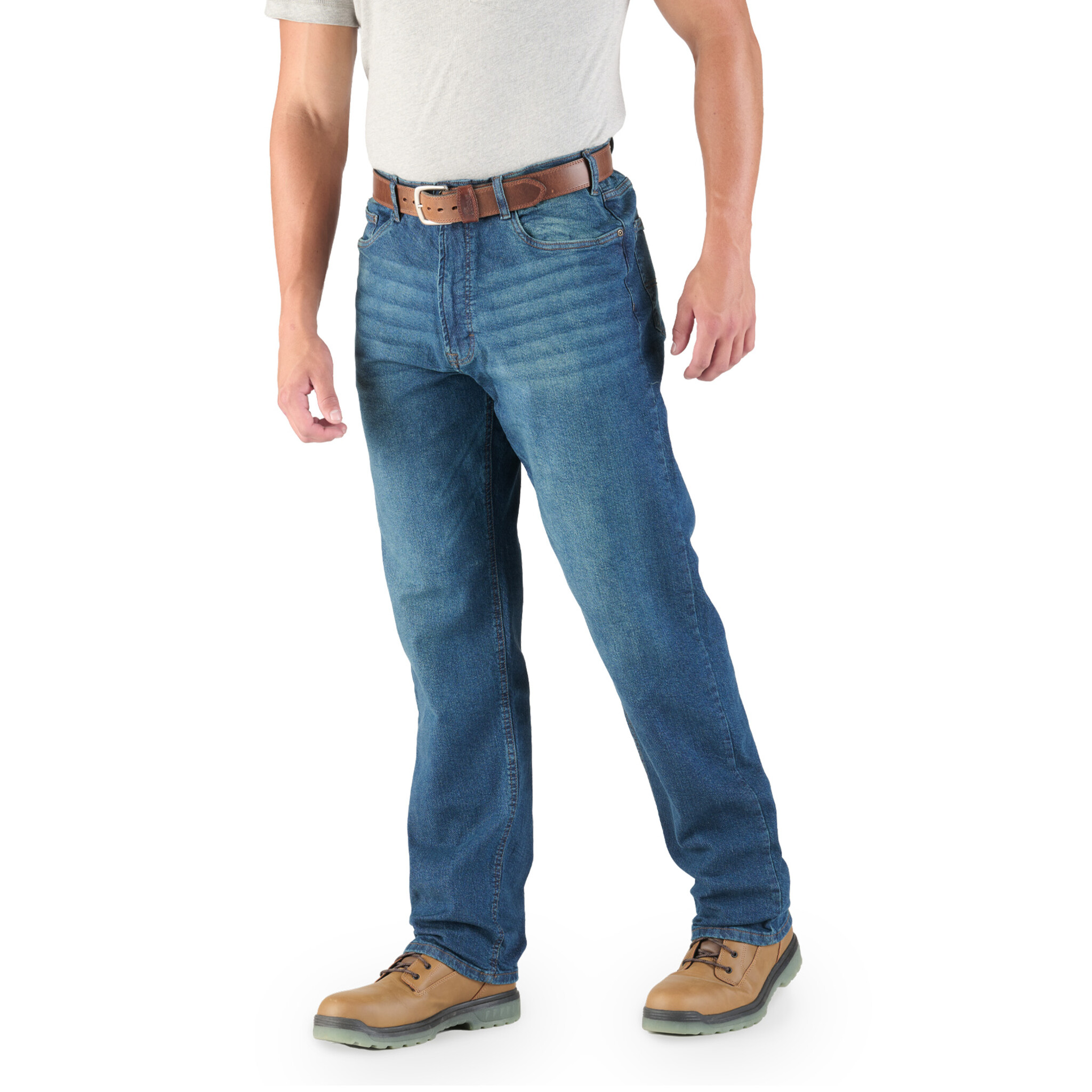 P424CSW Heartland Flex Relaxed Fit Straight Leg Jean - Classic Stone ...