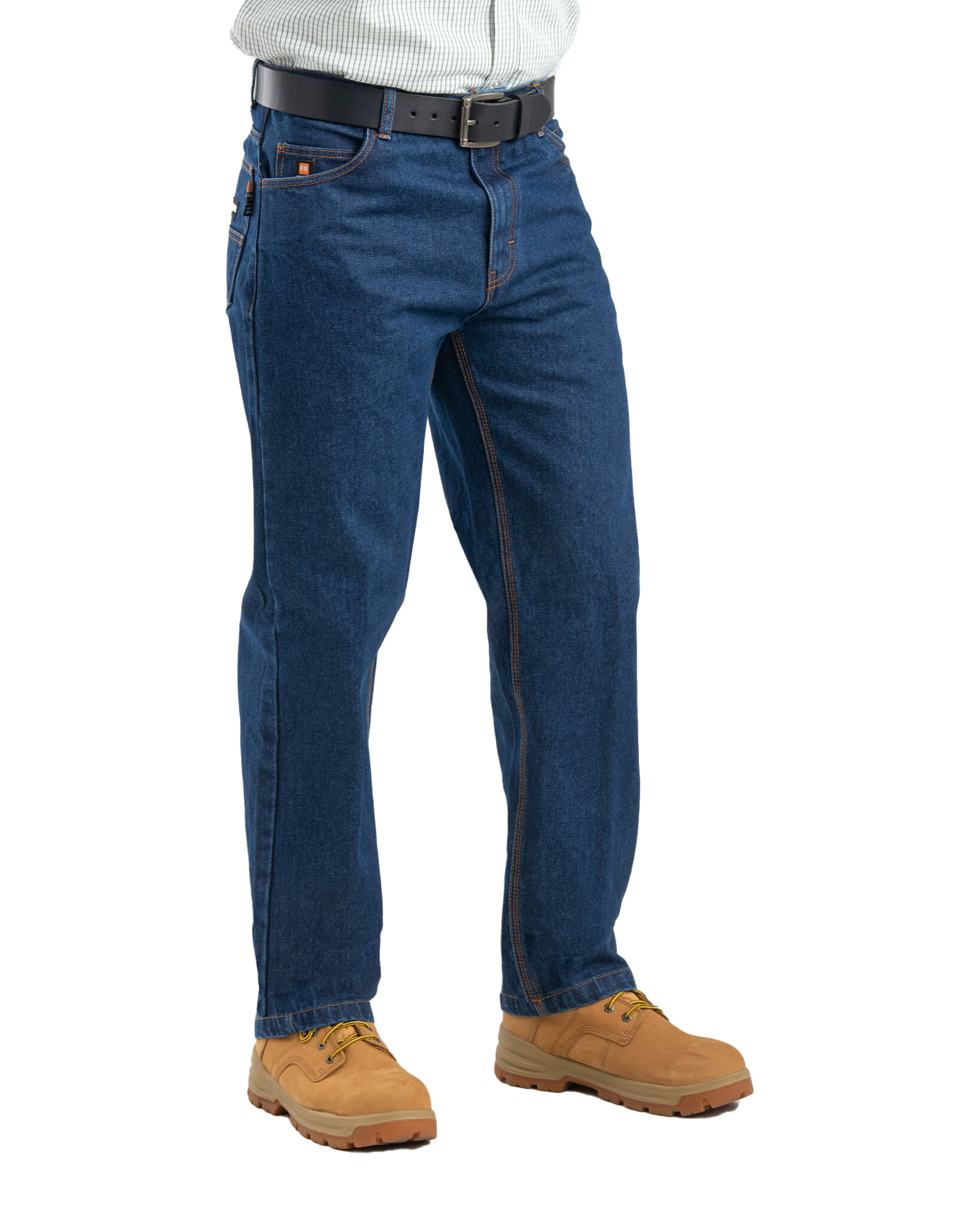 FRP07SWD FR 5-Pocket Denim Jean - Stone Wash Dark - Berne Work Clothes ...